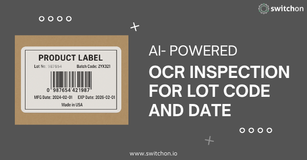 AI Powered Lot Code and Expiry Date Inspection Software